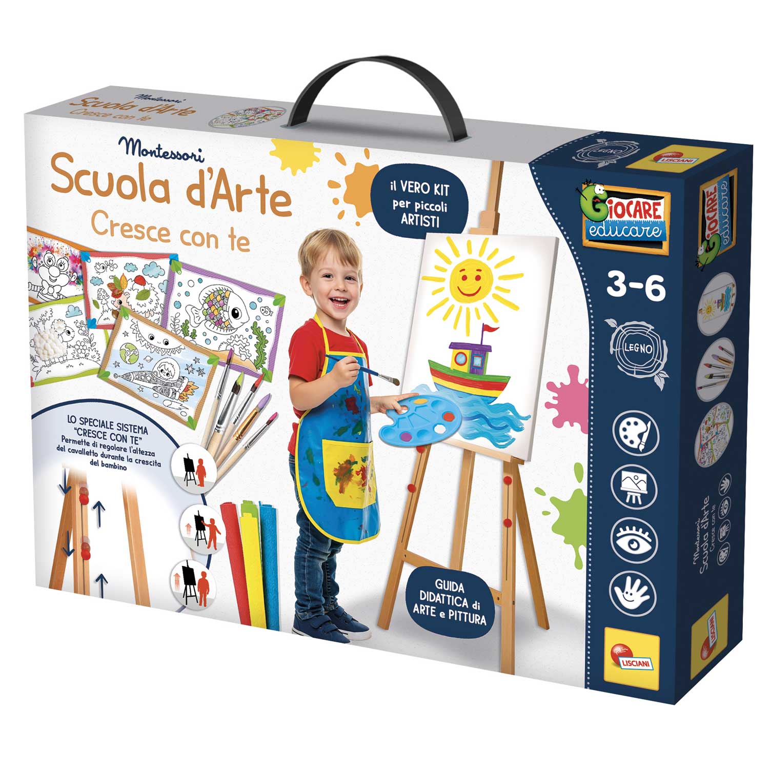 Lisciani - Montessori Scuola d'Arte Cresce con Te – Iperbimbo