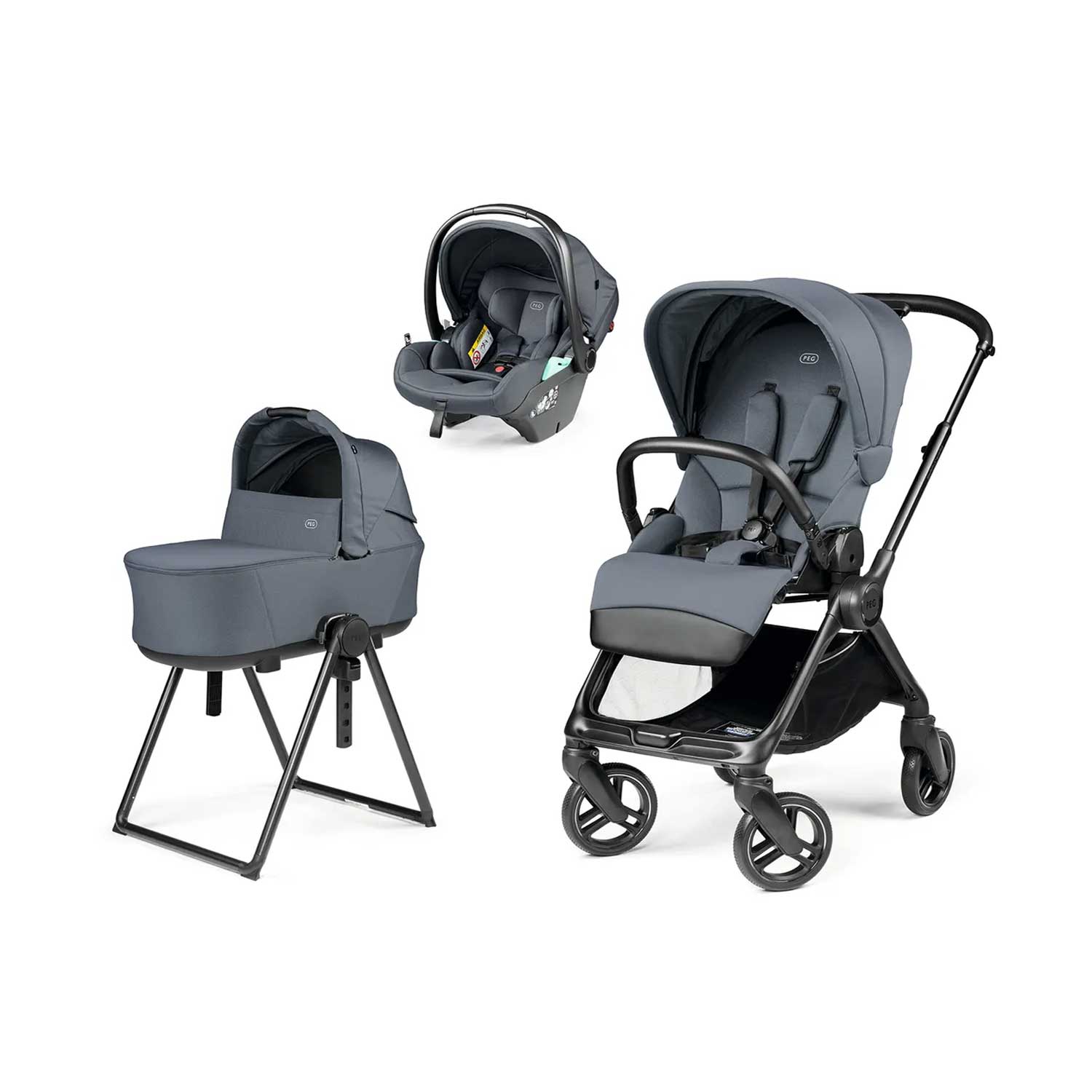 Peg Perego - Trio Switch + Culla Flex Con Seggiolino Auto Primo Viaggi ...