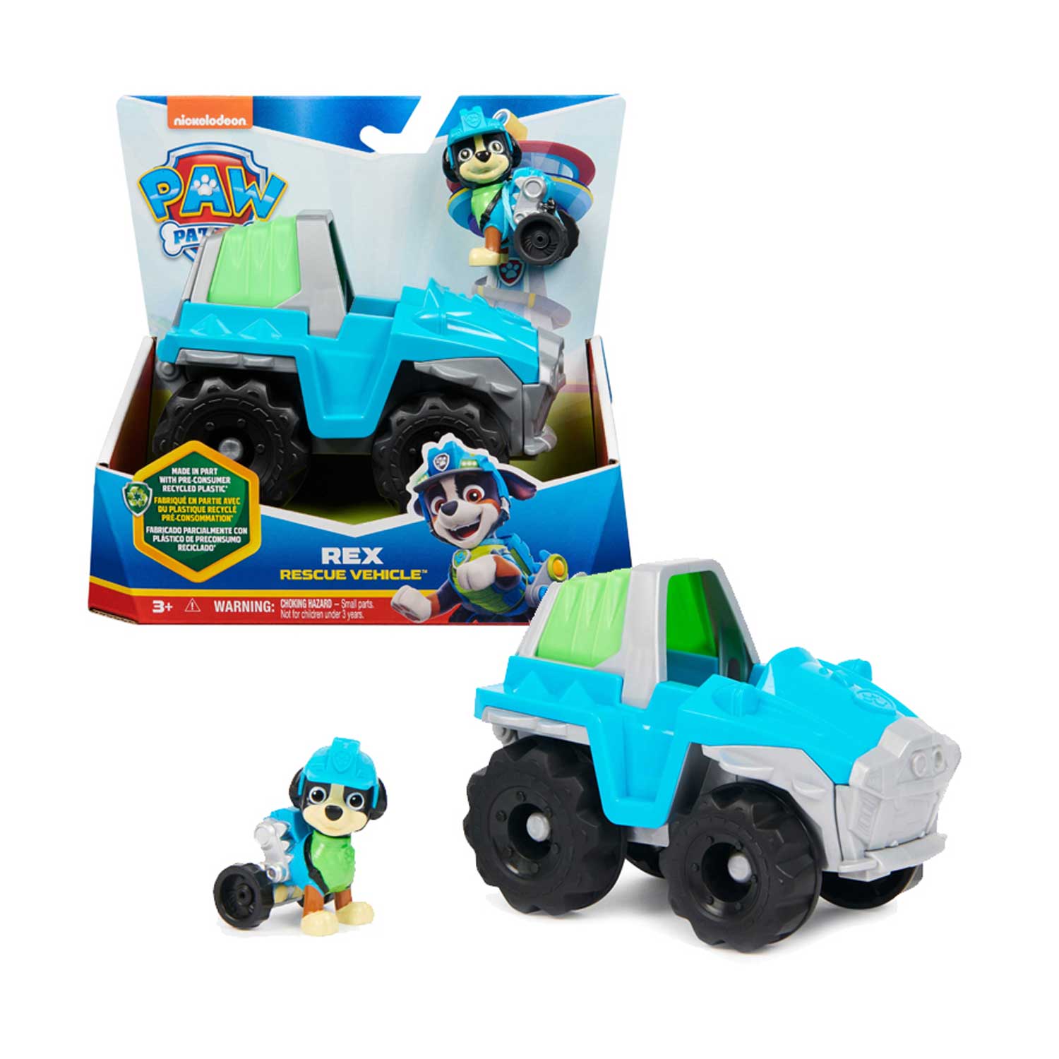 Spin Master - Paw Patrol Veicolo Base Rex Spring 2025 – Iperbimbo