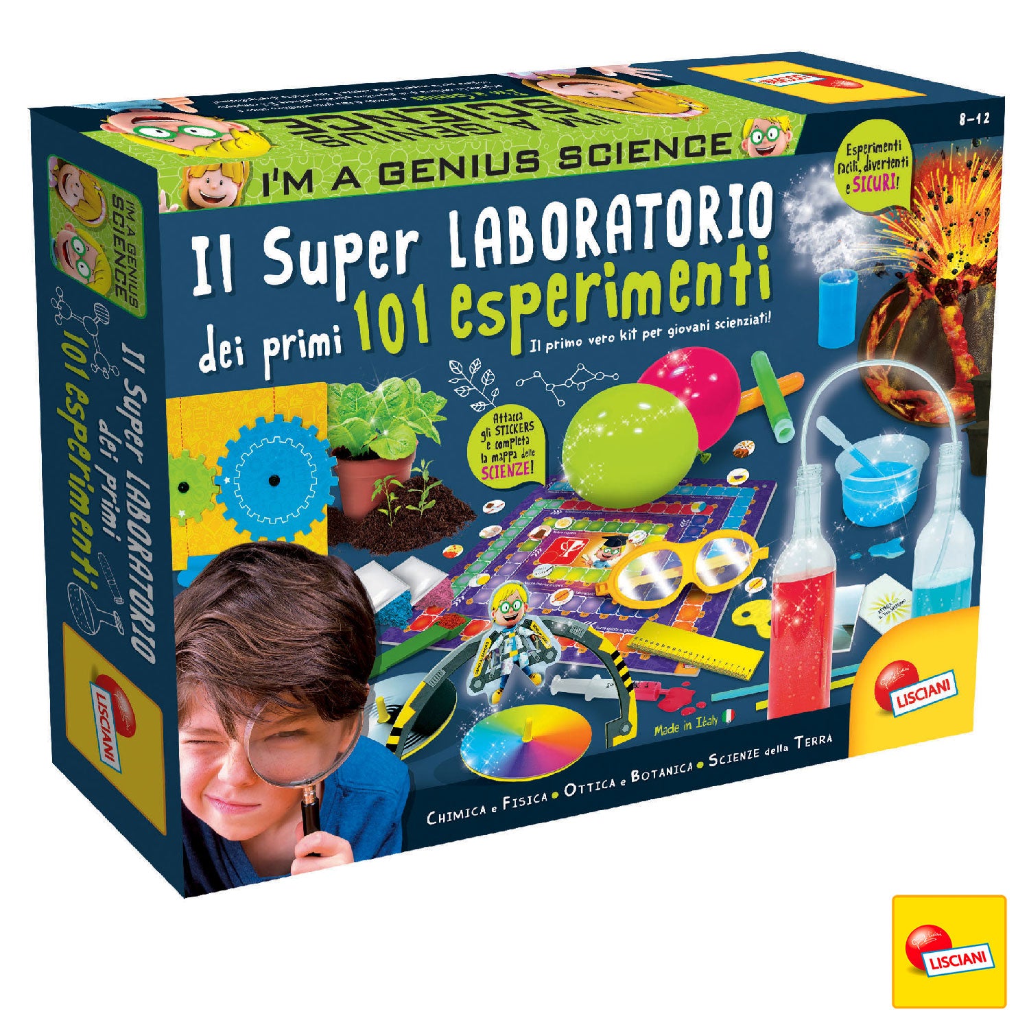 Lisciani - I'm A Genius The Super Laboratory Of The First 101 Experime ...